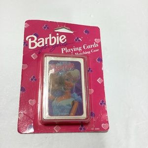 Barbie | Other | Vintage Nos Barbie Playing Cards With Matching Case ...